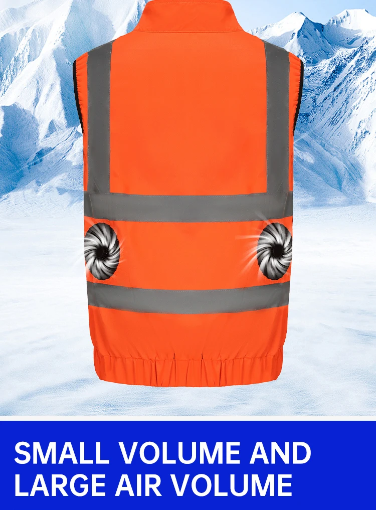 Custom Ventilated Safety Jacket - High Visibility & Cooling