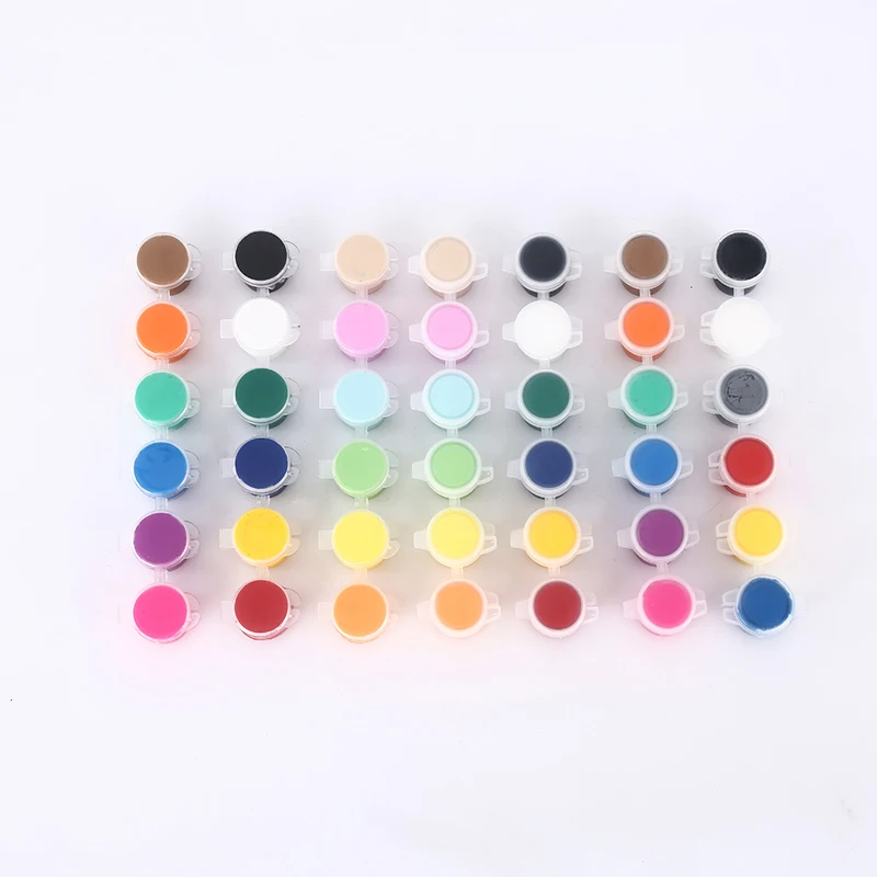 Mini Acrylic Paint Set 12 Colors Acrylic Paint Strips for Kids&Adults ...