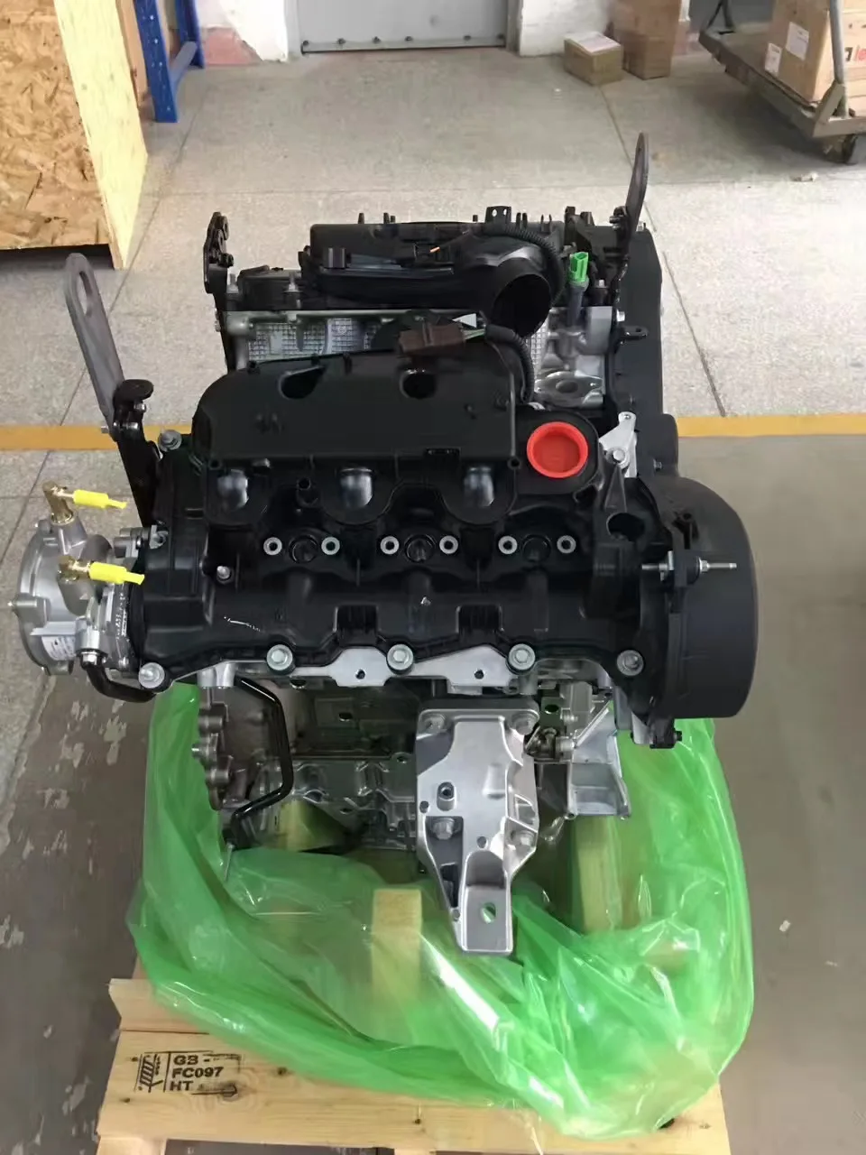 Original Long Block Auto Engine Assembly Motor Engine LR106166 for Land ...