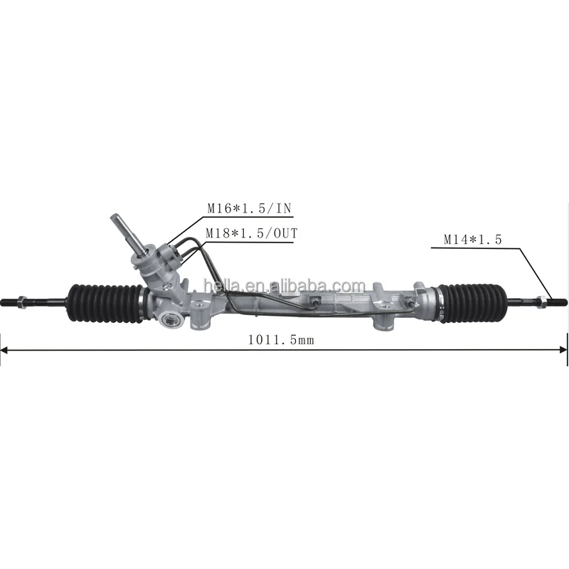 Auto Power Steering Gear Rack For Renault Logan 7711497481 8200615149 ...