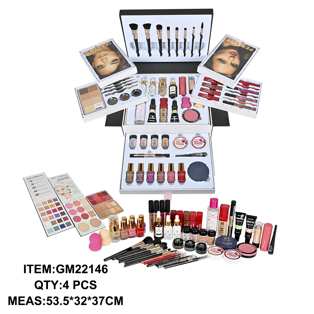 All In One Full Professional Makeup Kit For Girl Gift Makeup Sets Make ...