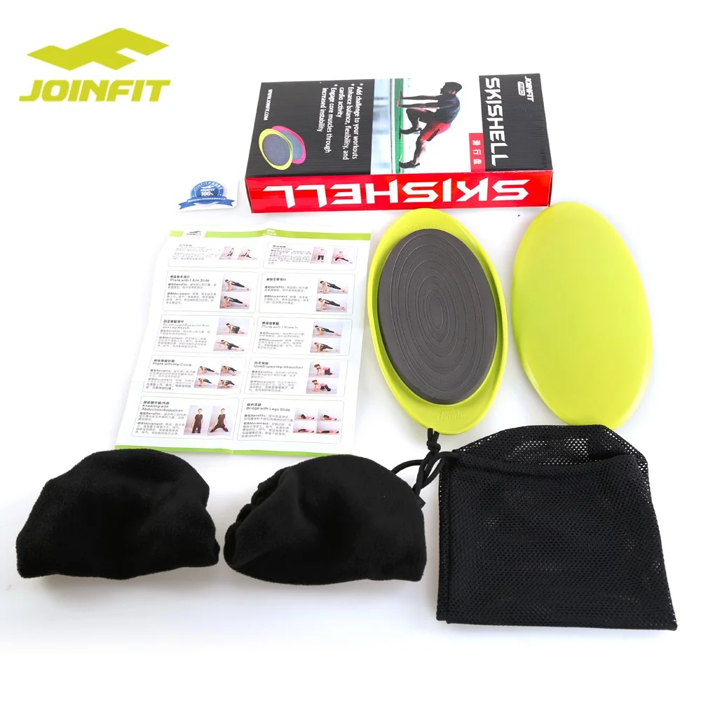 Joinfit Core Workout Exercise Sliders - Set Of 2 Gliding Discs-dual ...
