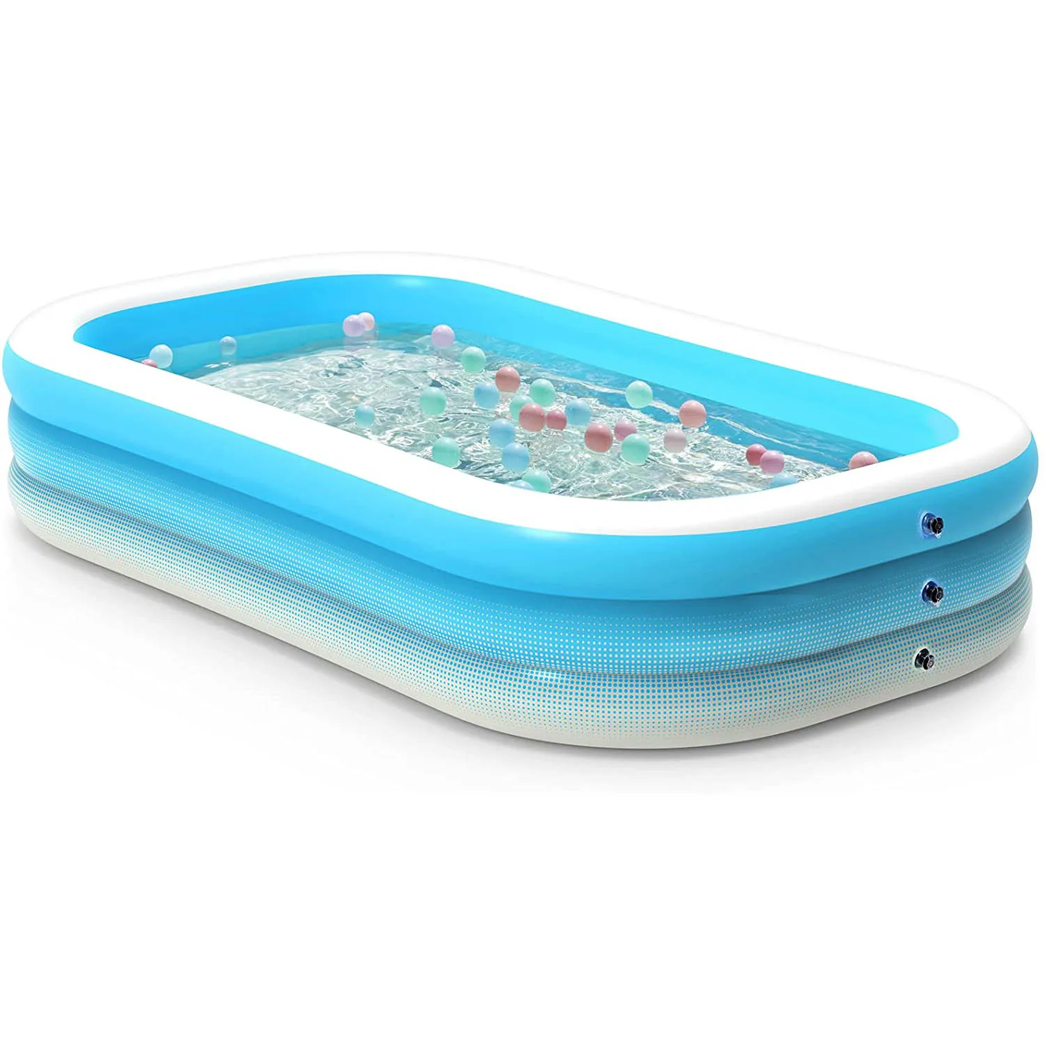Adult Above-ground Pool Family Backyard Swimming Pool Inflatable Pool ...