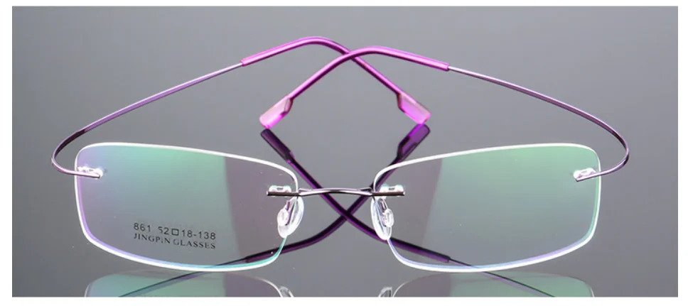 2025 New Rimless Executive Optical Glasses Beta Titanium Frame