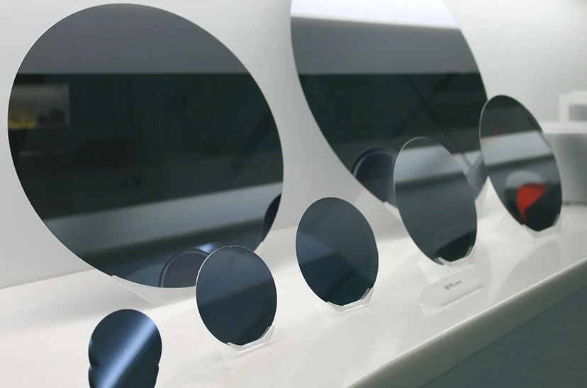 Custom Silicon Wafer - P-Type N-Type Silicon Wafer Blank