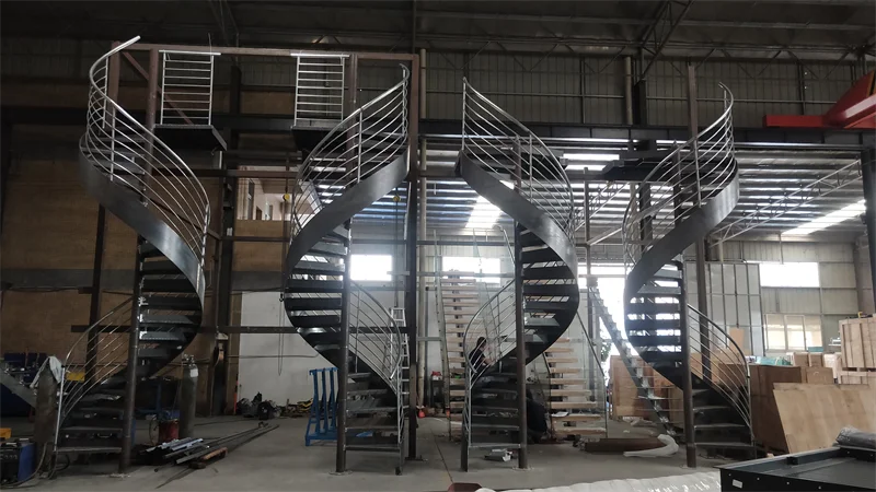 Modern Snail Interior Villa Circular Staircase Luxury Spiral Iron ...