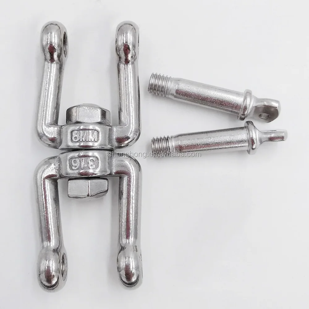 304 316 Stainless Steel Shackle Ring Device Anchor Swivel Chain ...