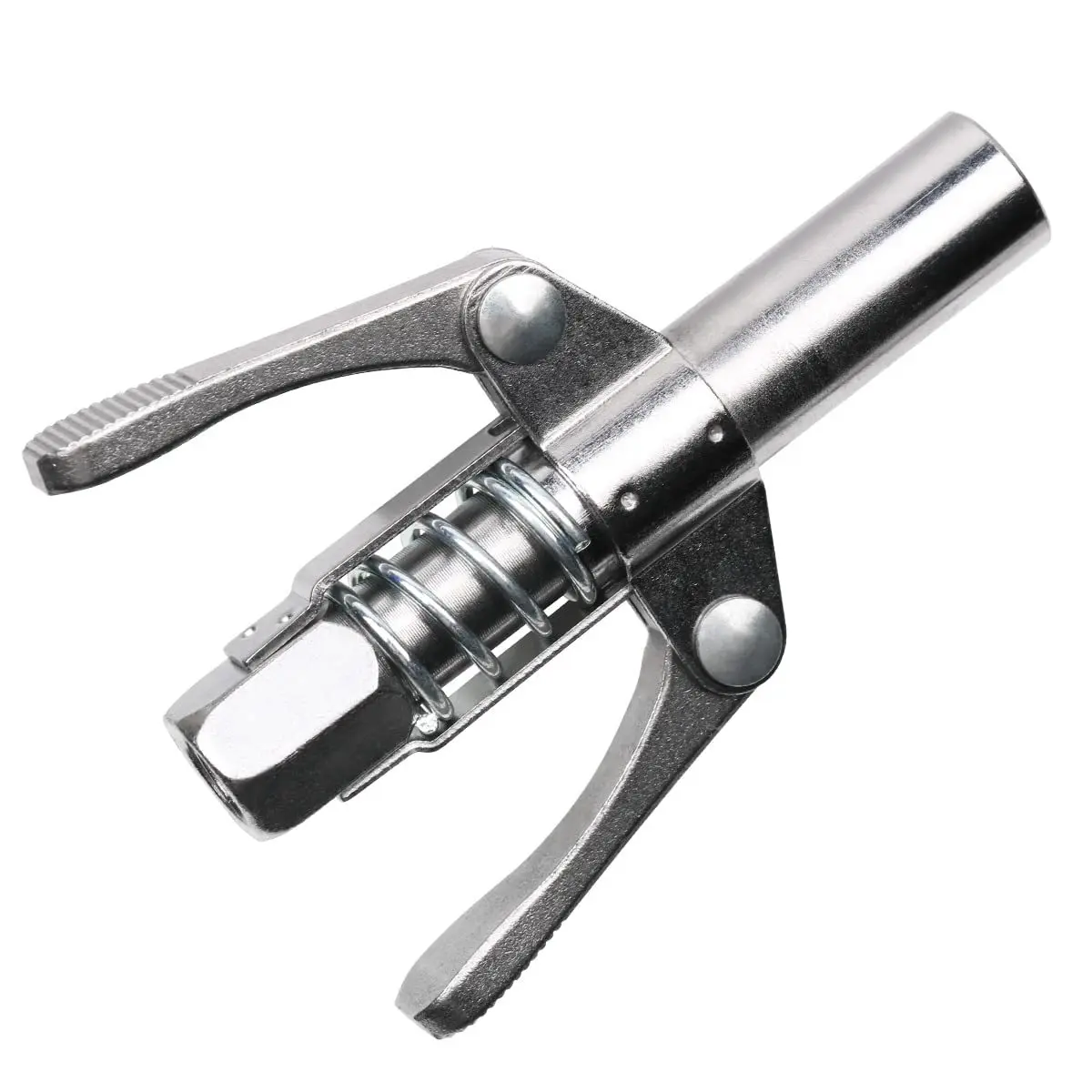 10000PSI Grease Gun Coupler 6jaws Grease Quick Coupler 1/8" Double ...
