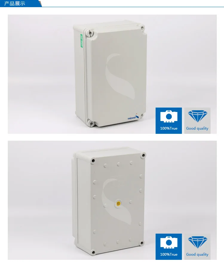 Saipwell Outdoor Waterproof Ip66 European Style Pc Plastic Industrial ...