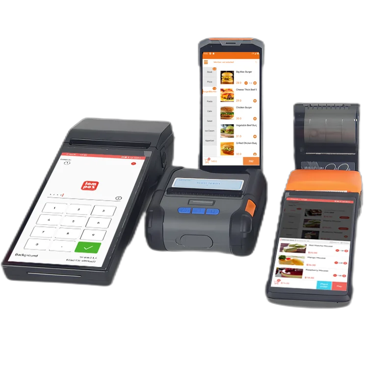 Bill Payment POS Systems Checkout Device with Receipt Printer and ...