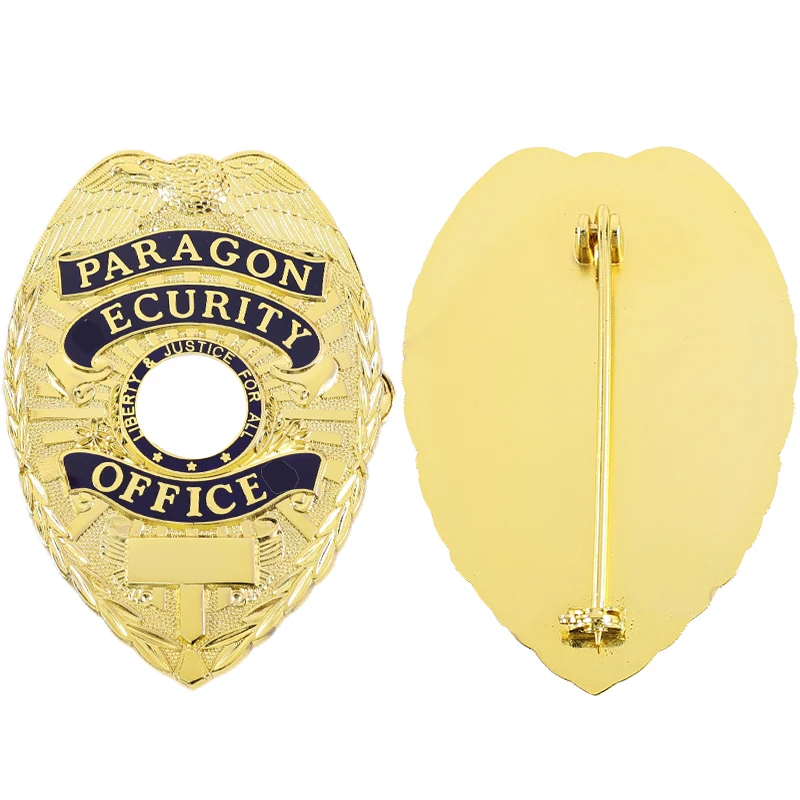 Personalized Custom Metal Officer Security Officer Badge Logo With ...