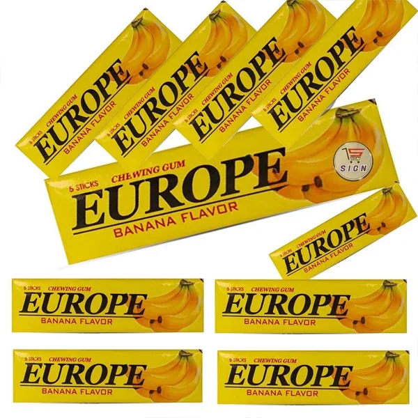 Wholesale Custom Sweet Fruit Stick Europe Chewing Gum Manufacturers ...