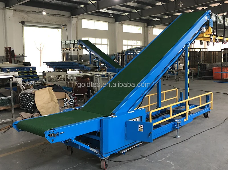 Goldtec Telescopic Belt Conveyor - Efficient Loading/unloading