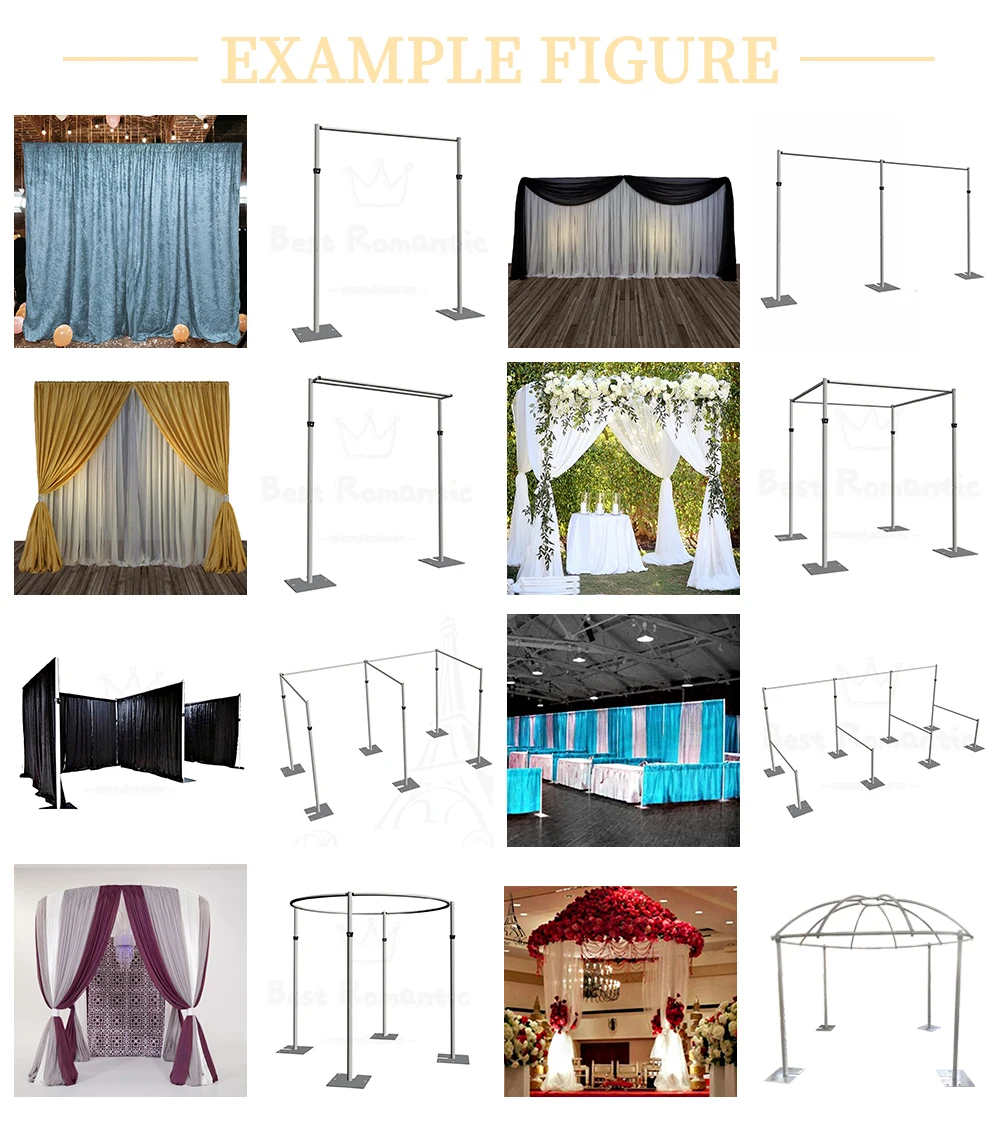 Heavy Duty Double Backdrop Stand for Wedding Photography