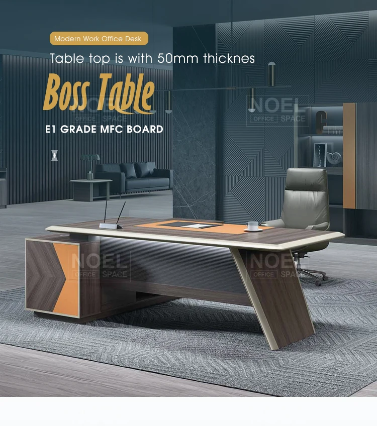 Luxury Office Tables And Chair Set Commercial Furniture Executive Ceo ...