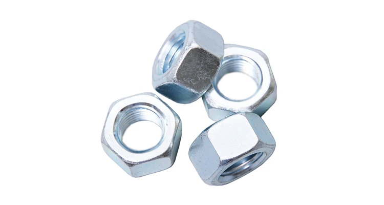 DIN934 Metric Thread Grade 5 8 Zinc Plated Hexagon Nuts ISO 4032 ...