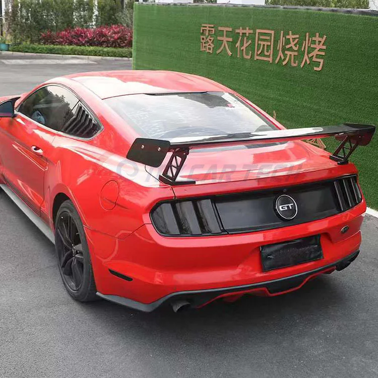 Carbon Fiber Rear Wing For Mustang Gt500 Bodykit Rear Spoiler Rear ...