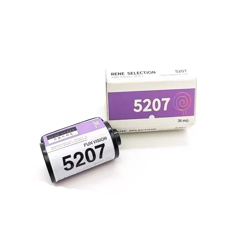 趣味视觉新5207 250d 135彩色胶卷负ecn2处理iso 200 \ 250胶卷负ecn2齐平 - Buy 5207 250d,有趣的 ...