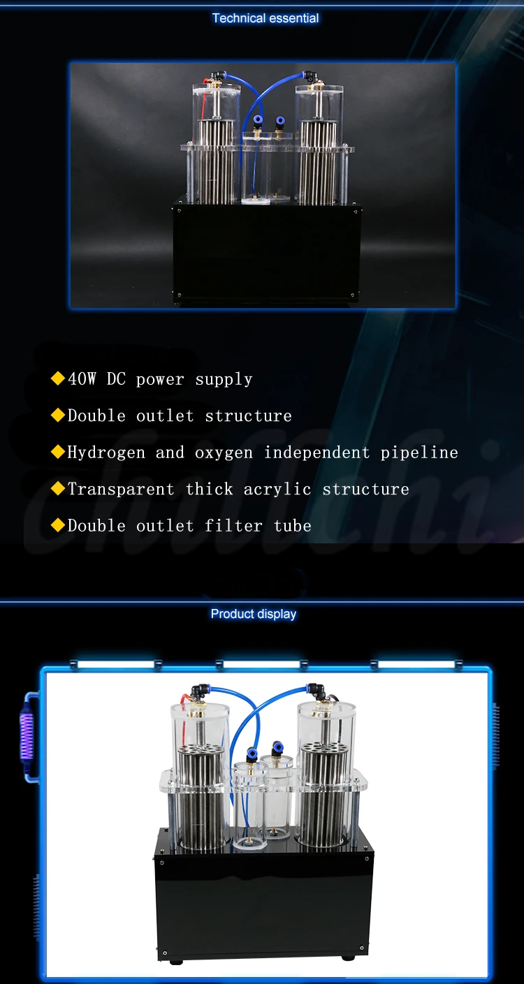 PACKBOX Hydrogen-Oxygen Separation Machine - Science Experiment