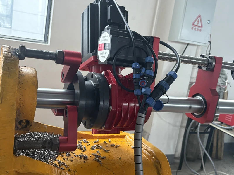 Portable Line Boring and Bore Welding Machine for Excavators