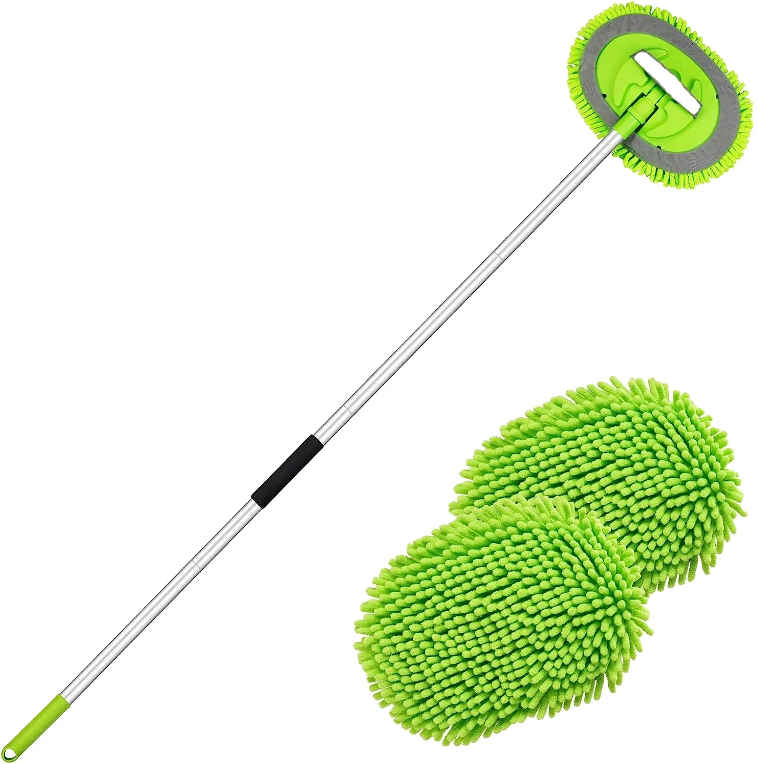 Zhenda Car Wash Brush - Deep Cleaning with Retractable Handle