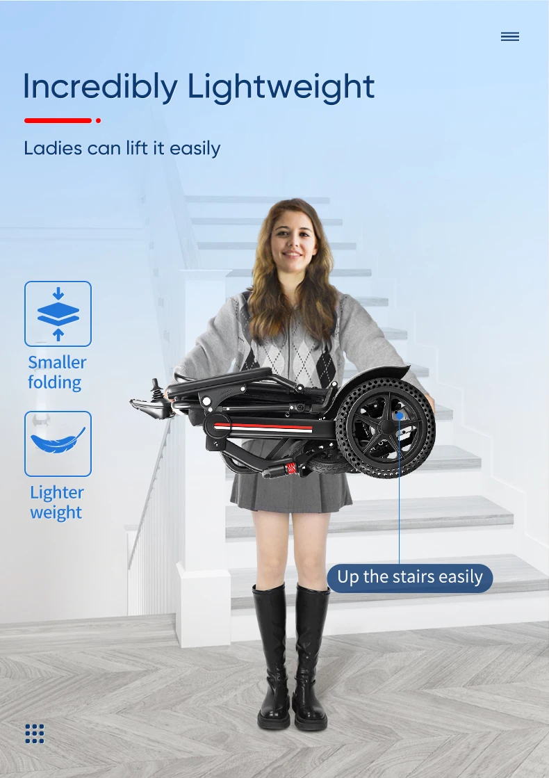 Elderly Handicap Disabled Transfer Electric Wheelchair Medical Hospital ...