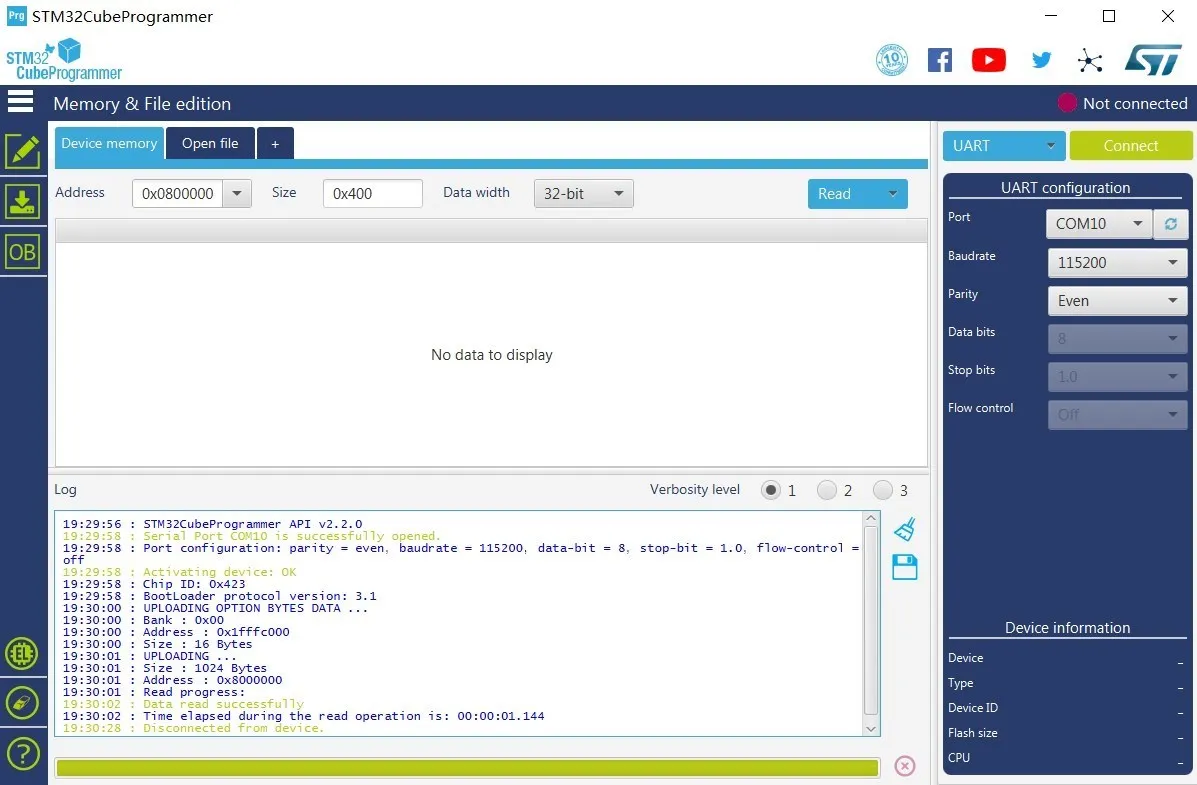 STM32F401RCT6 / STM32F401CCU6 Core Board - Development Board