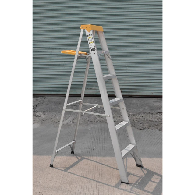 Aluminum 6 Steps Ladder with Tool Tray for Home and Industrial with AS ...
