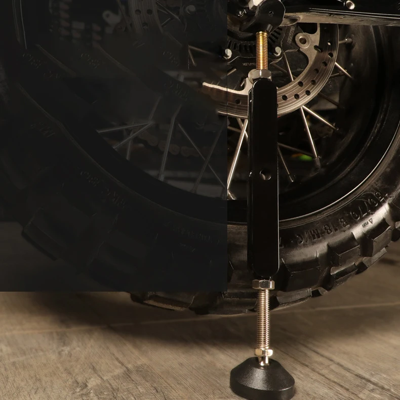Motorcycle Portable Lift Stand Trail Stand Rear Wheel Emergency Side ...