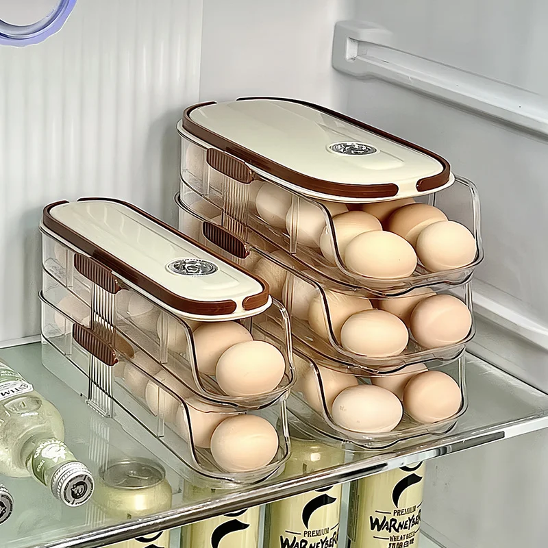 Alibaba.com: 1-3 layer portable plastic egg holder, kitchen egg storage ...