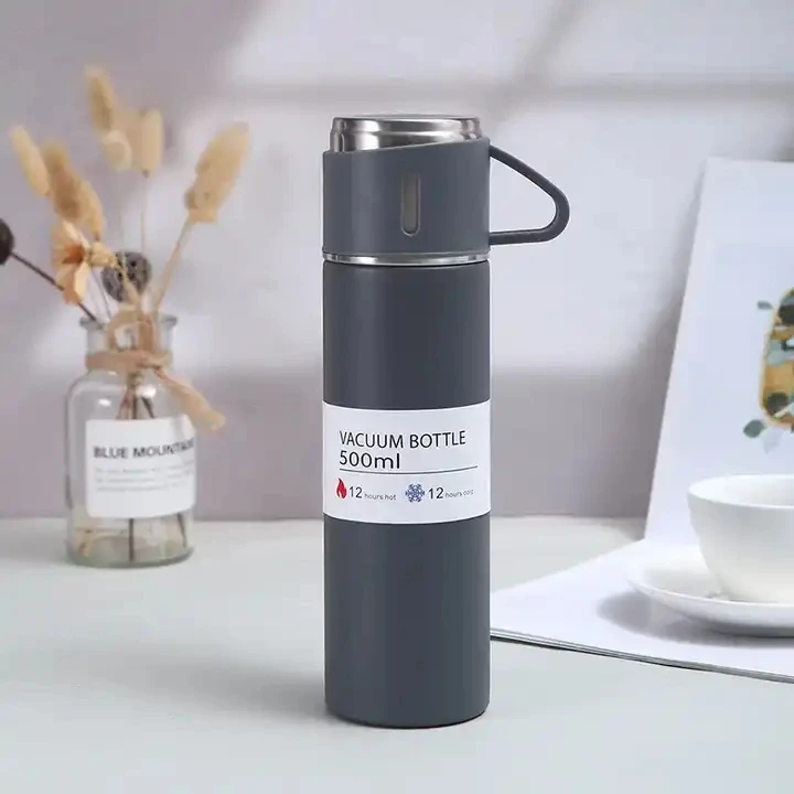 Stainless Steel Termo Trio Of Water Bottles Thermos Vacuum Flask Flask ...
