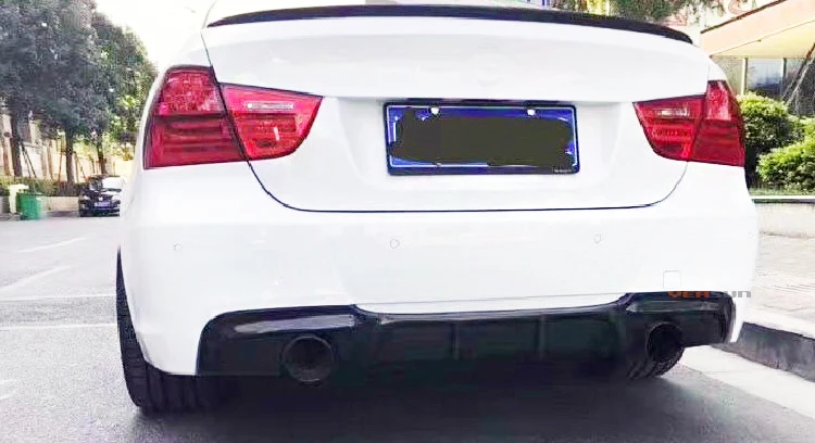 E90 Mp Rear Diffuser for BMW E90 M3 2005 2006 2007 - ABS Material