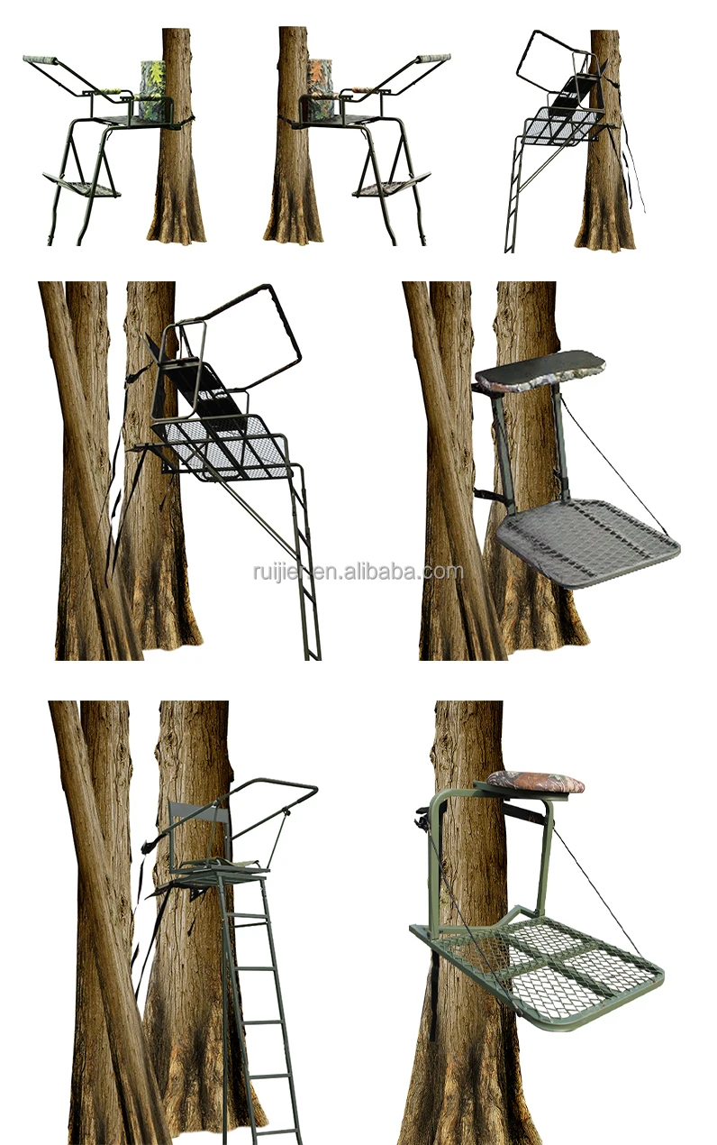 High-strength Outdoor Hunting Tower Real Tree Camouflage Hunting Tree ...