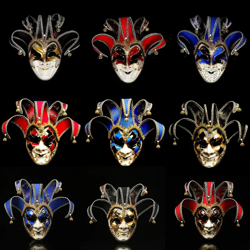 Baige Carnival Ghost Festival Party Venetian Prom Mask Horror Clown ...