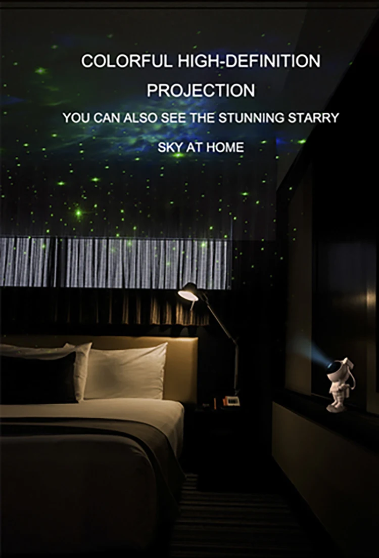 New Product Astronaut Galaxy Projector Lamp Spaceman Star Projector ...
