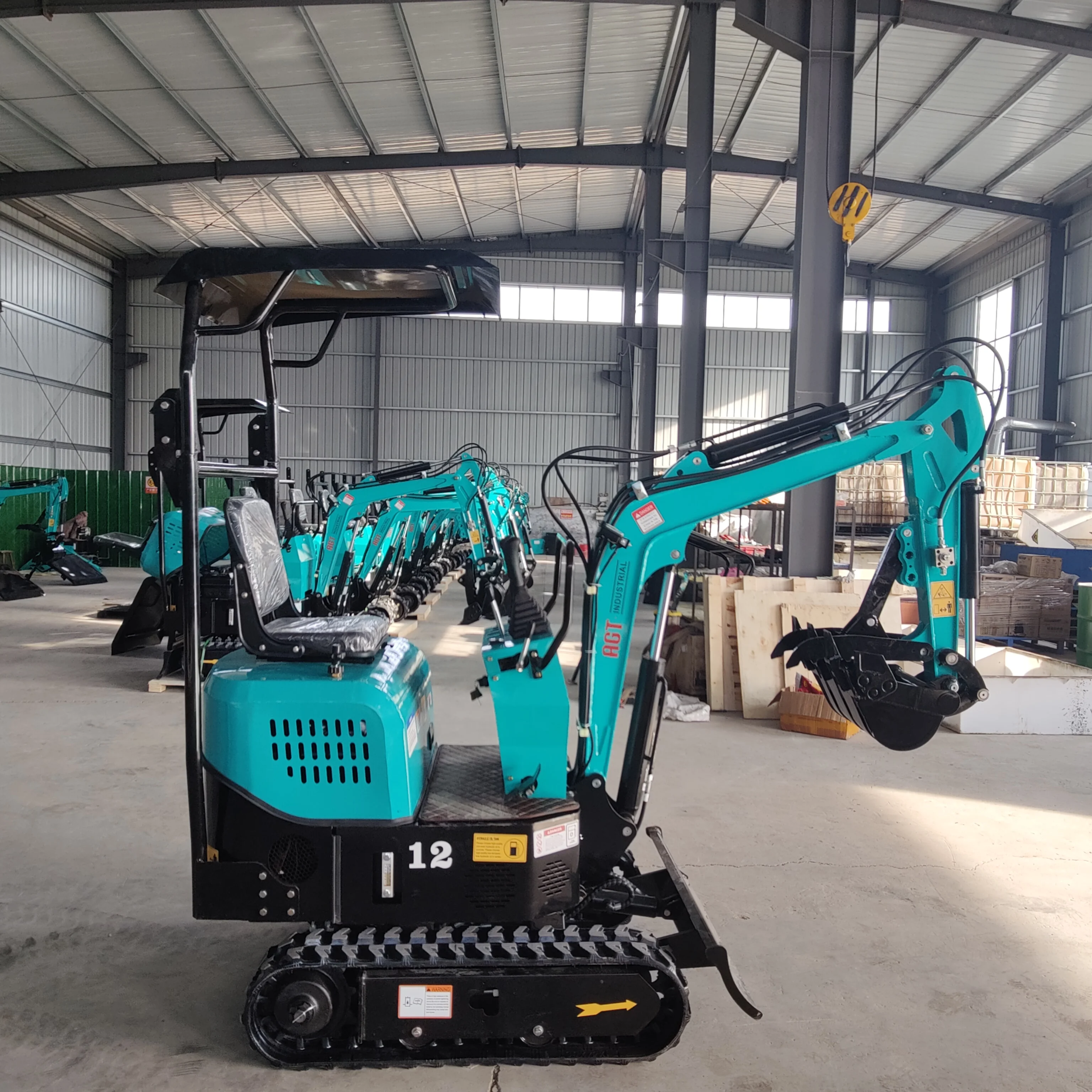 Digging Machine New Small Excavator 3.5 Ton Cheap Price For 0.8 Ton 1 ...