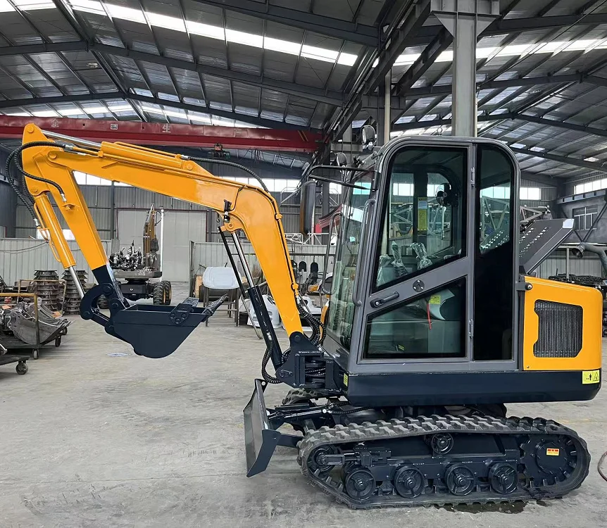 Earthmoving Machinery 2 Ton Mini Excavator 2.5 Ton 3 Ton Crawler ...