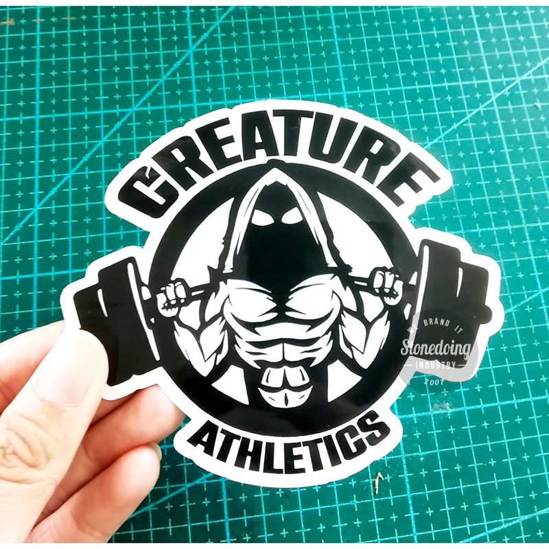UV Resist Custom Logo Die Cut Vinyl Stickers for Business