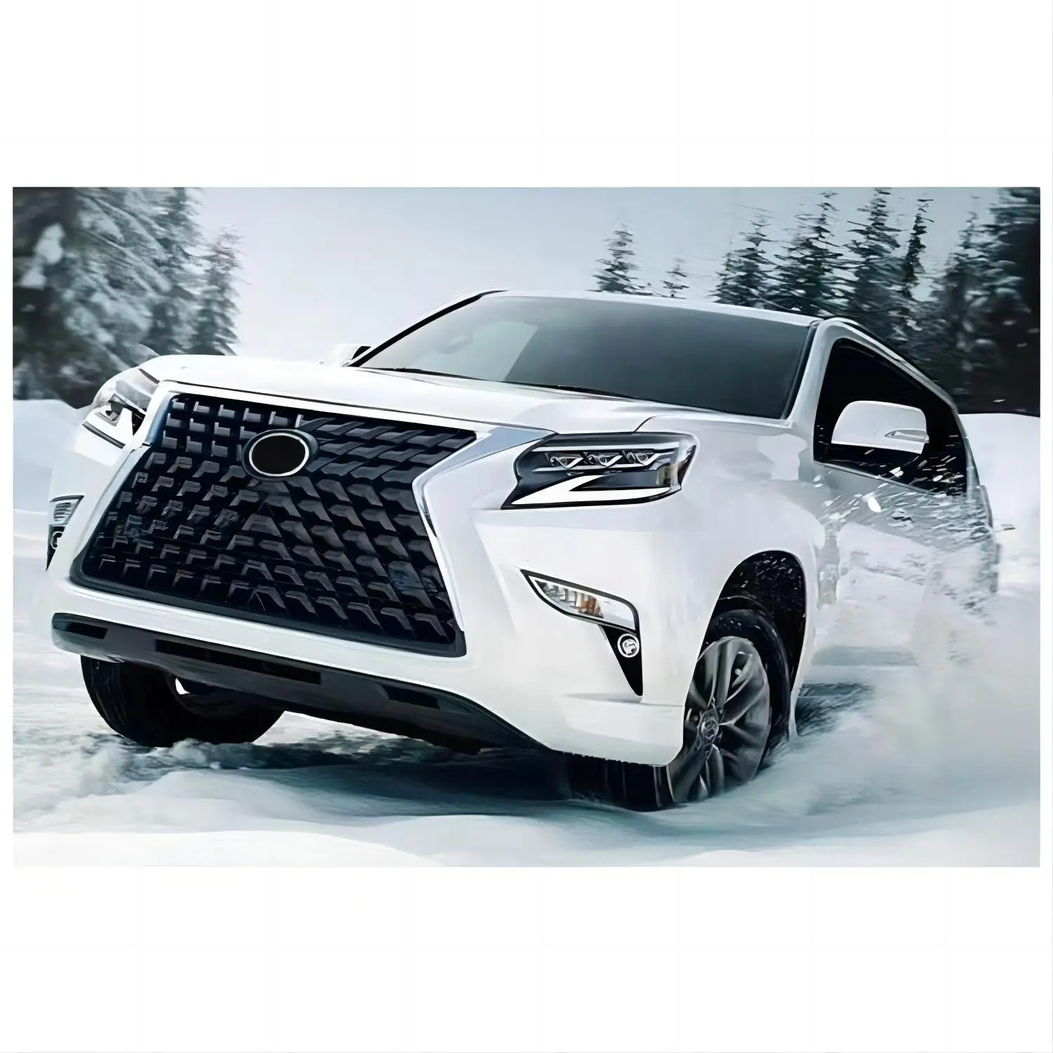 Ldr Bodykit For Prado 10-20 Change To Gx 460 Latest Style Car Auto ...