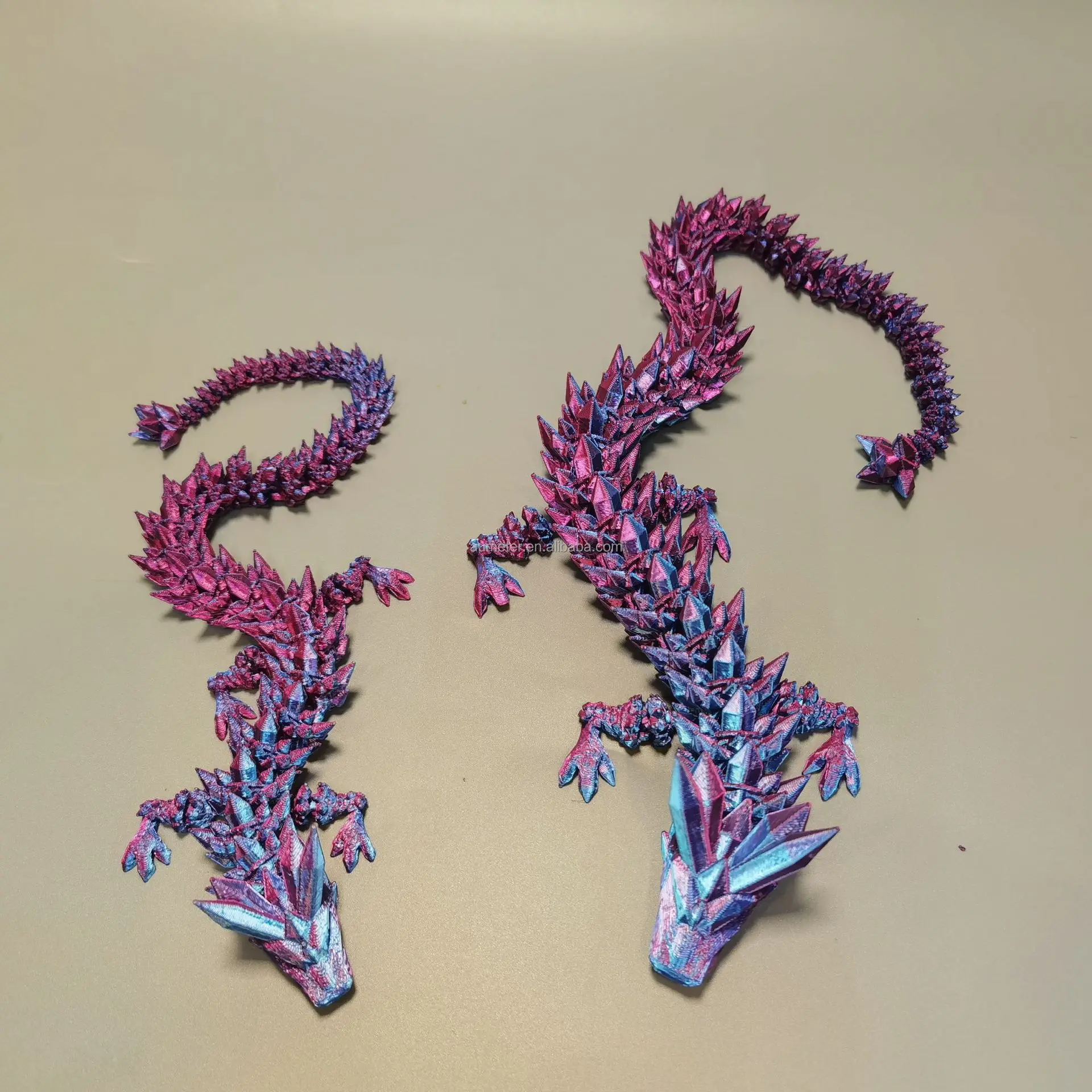 2024 New Products Custom 3d Printed Crystal Dragon Egg Pla Flexible ...