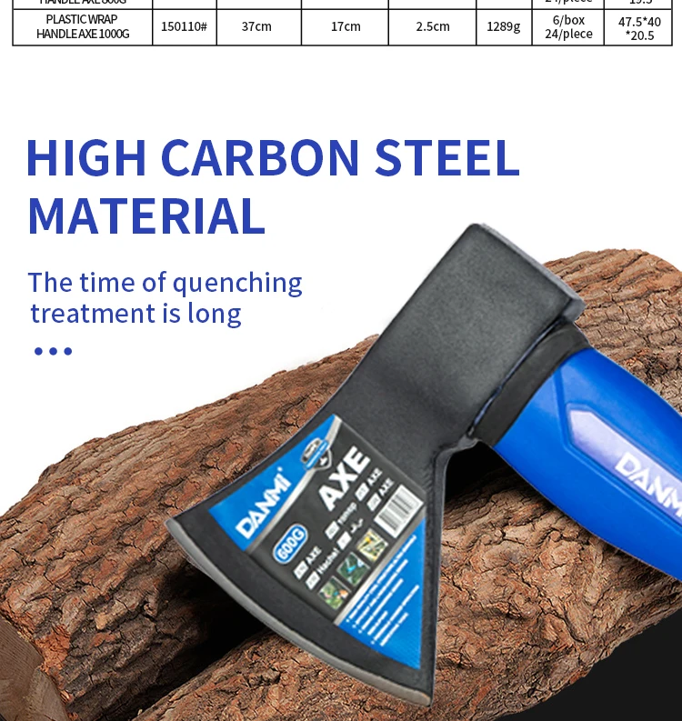 DANMI Outdoor Multitool Hand Tool Forged Axe Head - OEM & ODM
