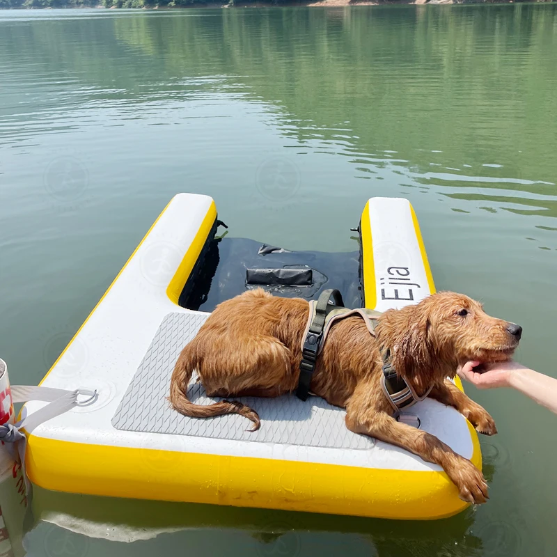 Inflatable Pup Plank Xl Pet Ramp For Pet Recreation With Tie-downs For ...