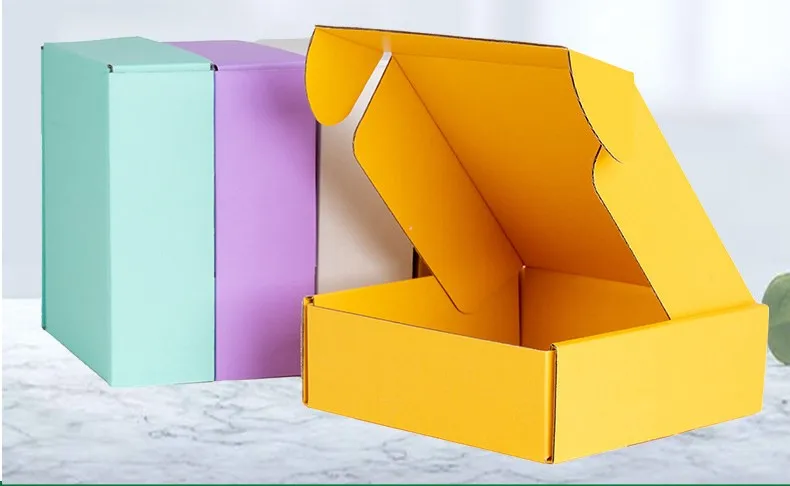 Wholesale Printed Custom Luxury Pure Color Packaging Boxes