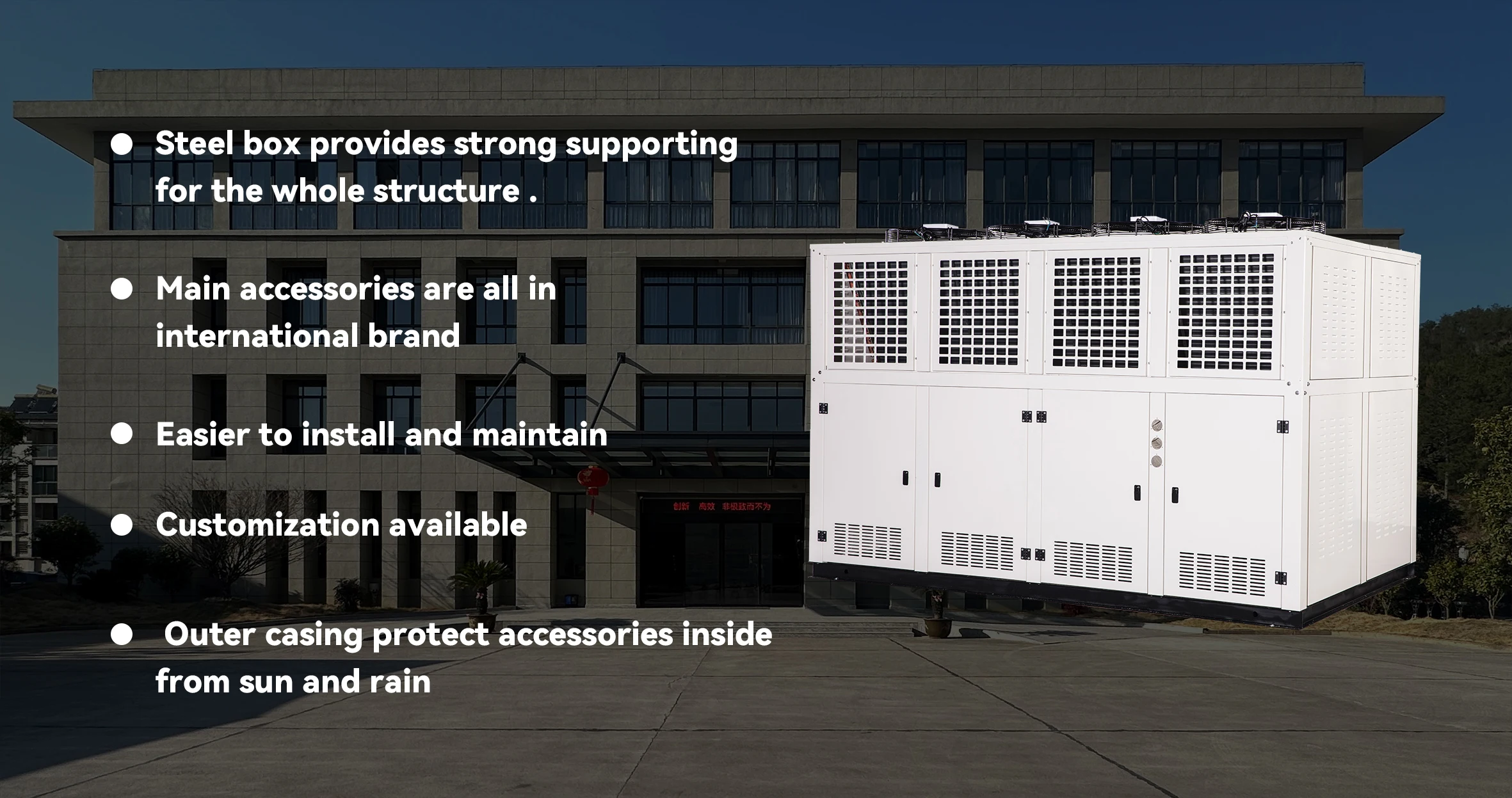 EMTH Refrigerant Gas R22 Compressor Condensing Unit for Cold Storage