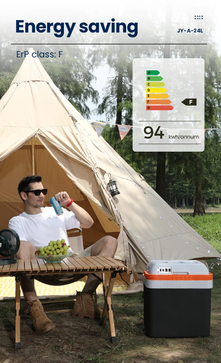 EVERCOOL 24L Portable Cooling Solution - AC & DC Fridge