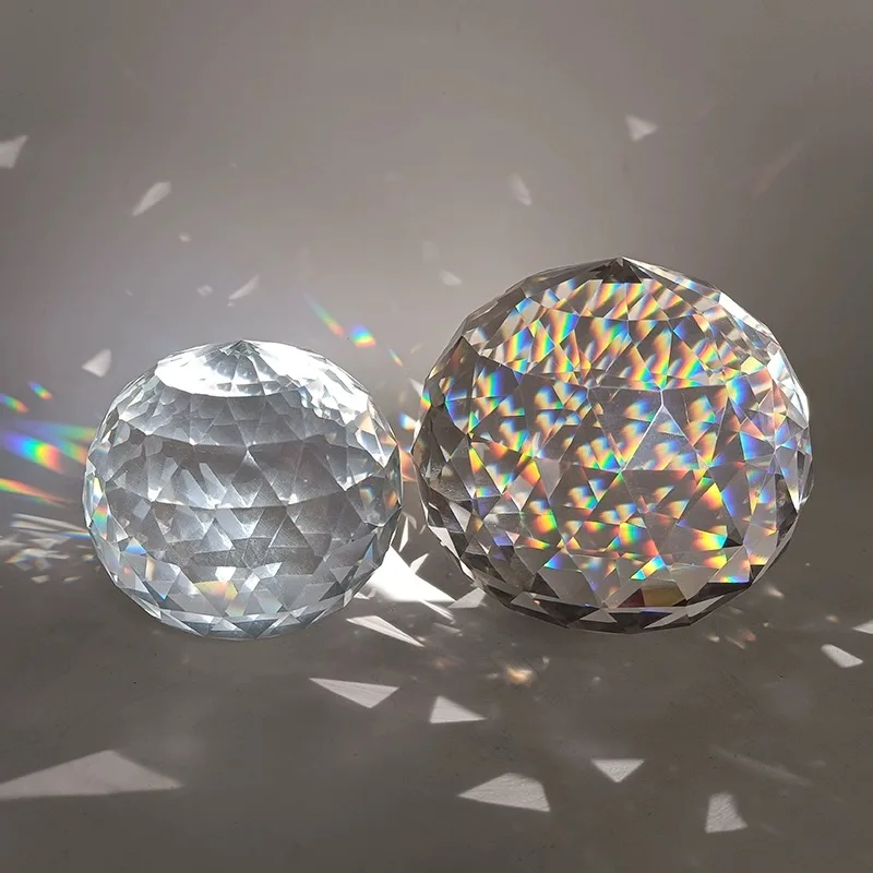MH-SJ0102 K9 Crystal Multi Cut Ball - Elegant Home Decor