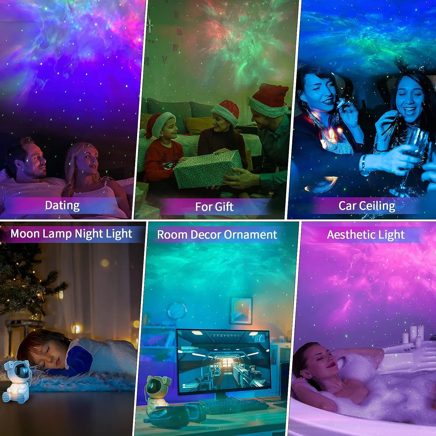 Wholesale Remote Control Space Astronaut Starry Sky Projector