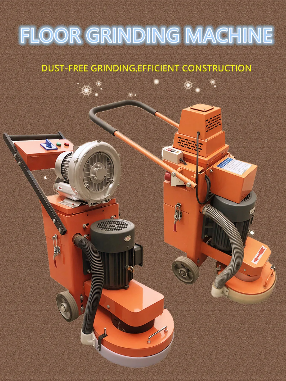 Concrete Terrazzo Handhold Grinder/ Floor Driving Grinding Machine ...