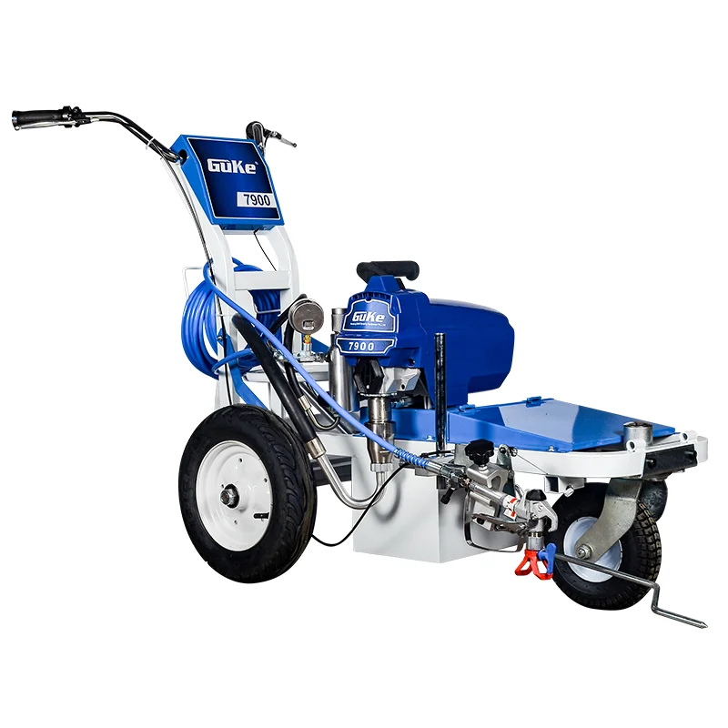 Road Line Marker Hand-push Airless Road Line Marking Machine Airless ...