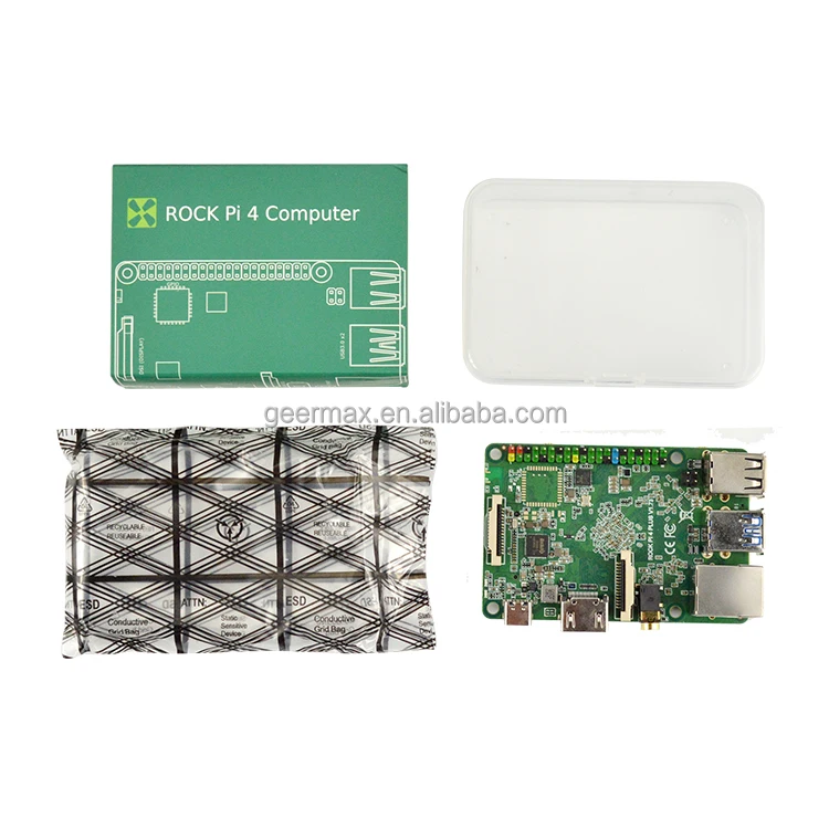 Rock Pi 4a + 4gb内存128gb Emmc Rockchip Op1 64bit六核电子模块4g Lpddr4 128g板载 ...